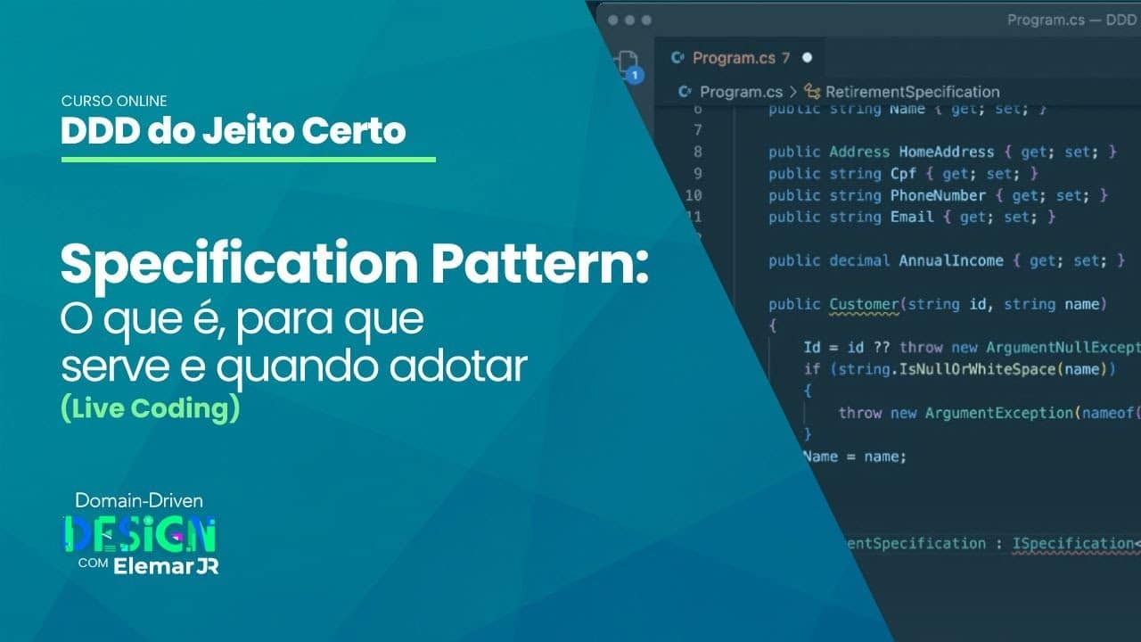 Specification Pattern: O que é, para que serve e quando adotar - Clube ...