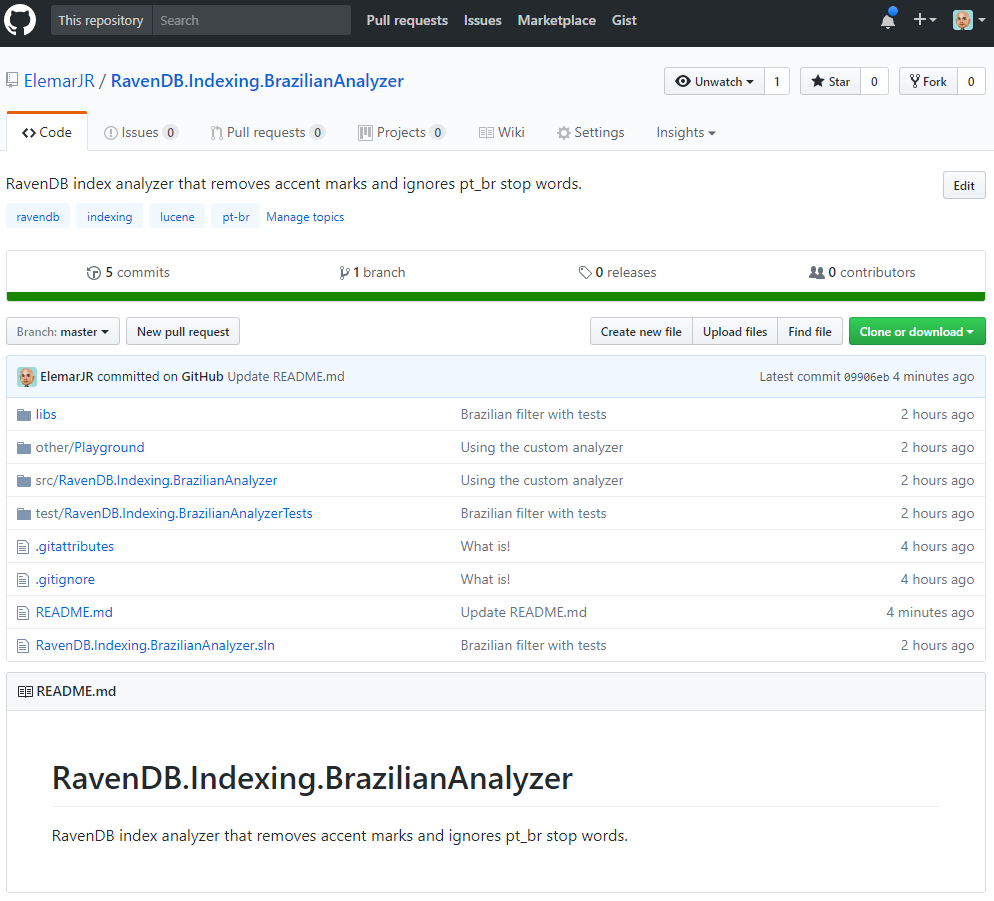 RavenDB consegue falar português - ElemarJR